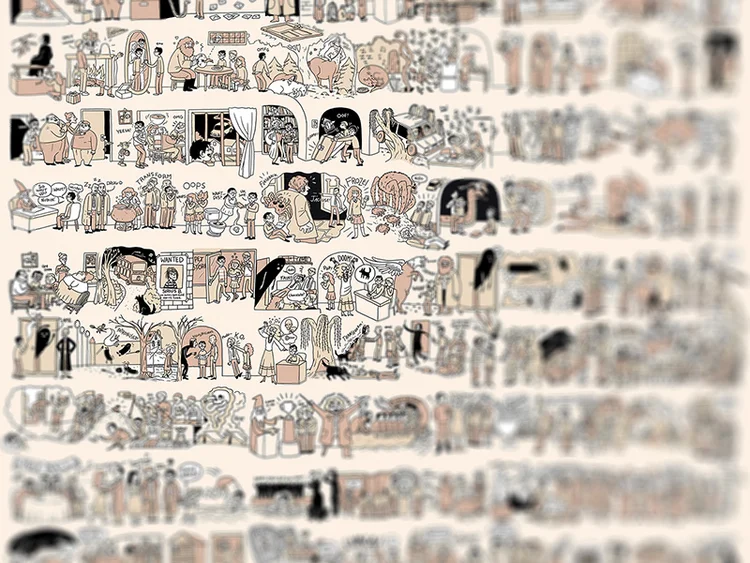 All of HARRY POTTER Summarized In Massive Comic Strip — GeekTyrant
