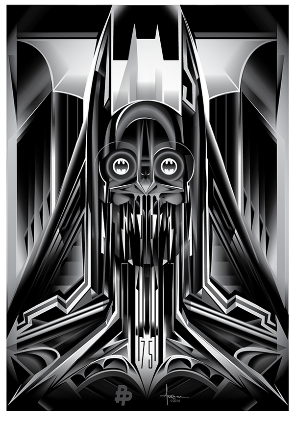 Batman Vector Art by Orlando Arocena — GeekTyrant