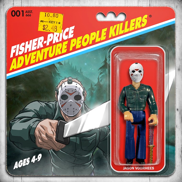 Horror Movie Action Figure Art - "Fisher-Price Adventure People Killers ...