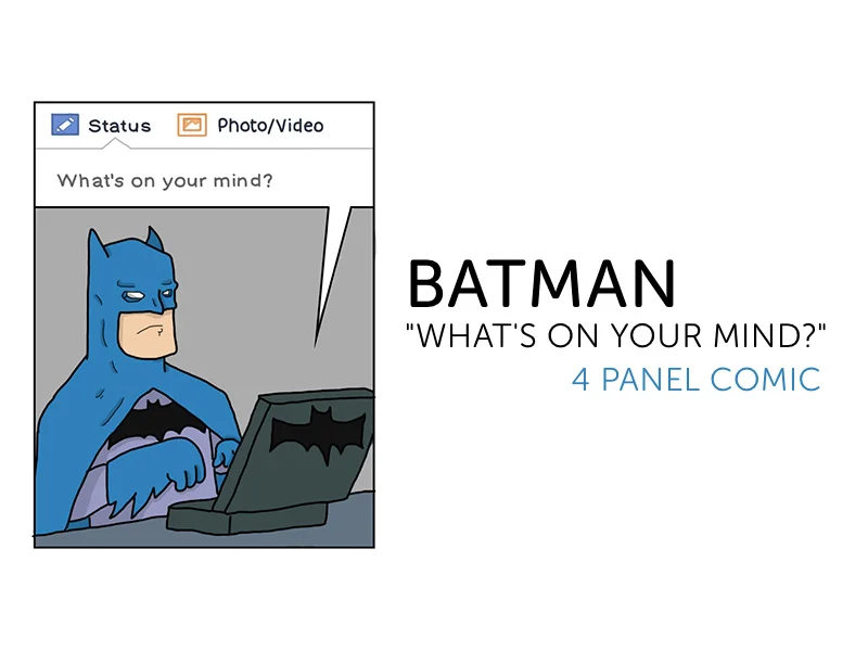 BATMAN Comic "What's on your mind?" — GeekTyrant