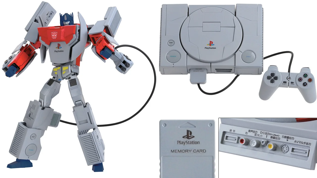 PlayStation and Sega Genesis Console Transformers — GeekTyrant