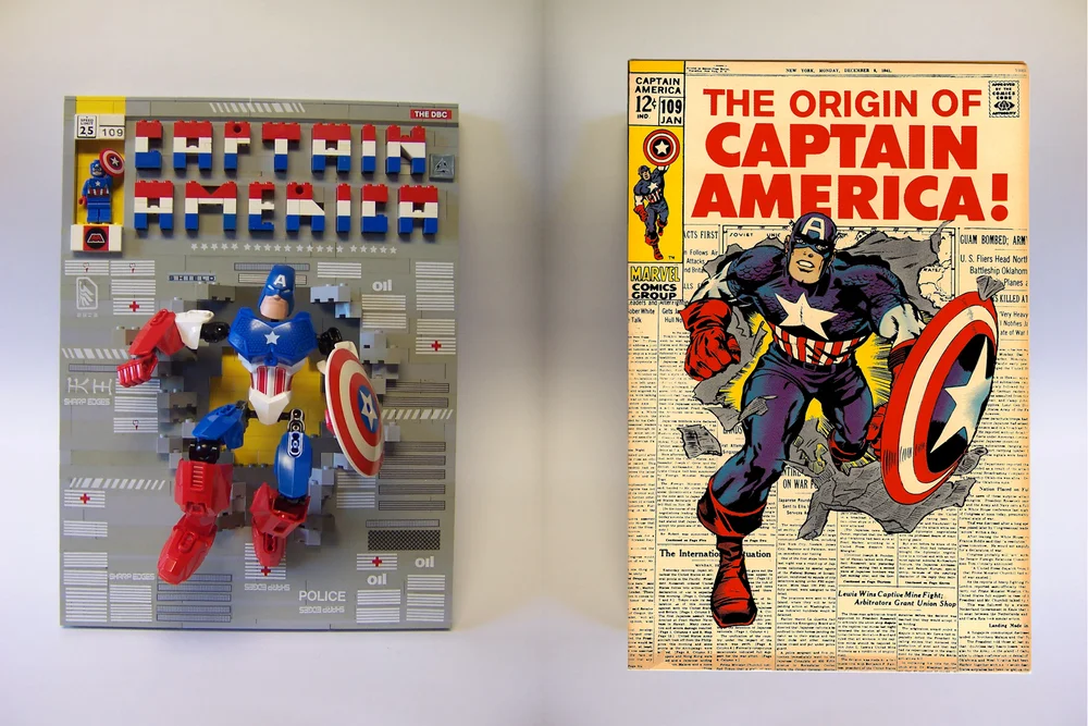 Classic Comic Covers Recreated in LEGO — GeekTyrant