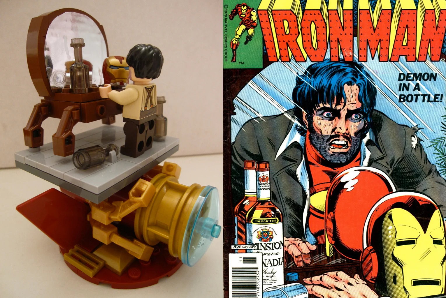 Classic Comic Covers Recreated in LEGO — GeekTyrant