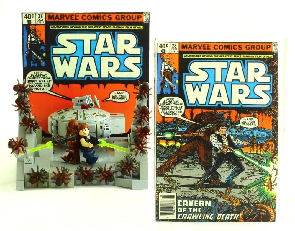 Classic Comic Covers Recreated in LEGO — GeekTyrant
