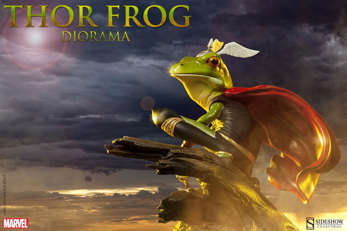Thor Frog Diorama from Sideshow Collectibles — GeekTyrant