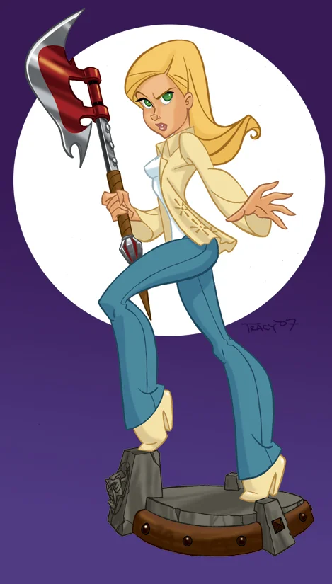 Tooned Up BUFFY THE VAMPIRE SLAYER Character Art and Maquette's ...