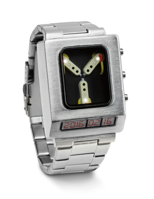 BACK TO THE FUTURE Flux Capacitor Watch — GeekTyrant