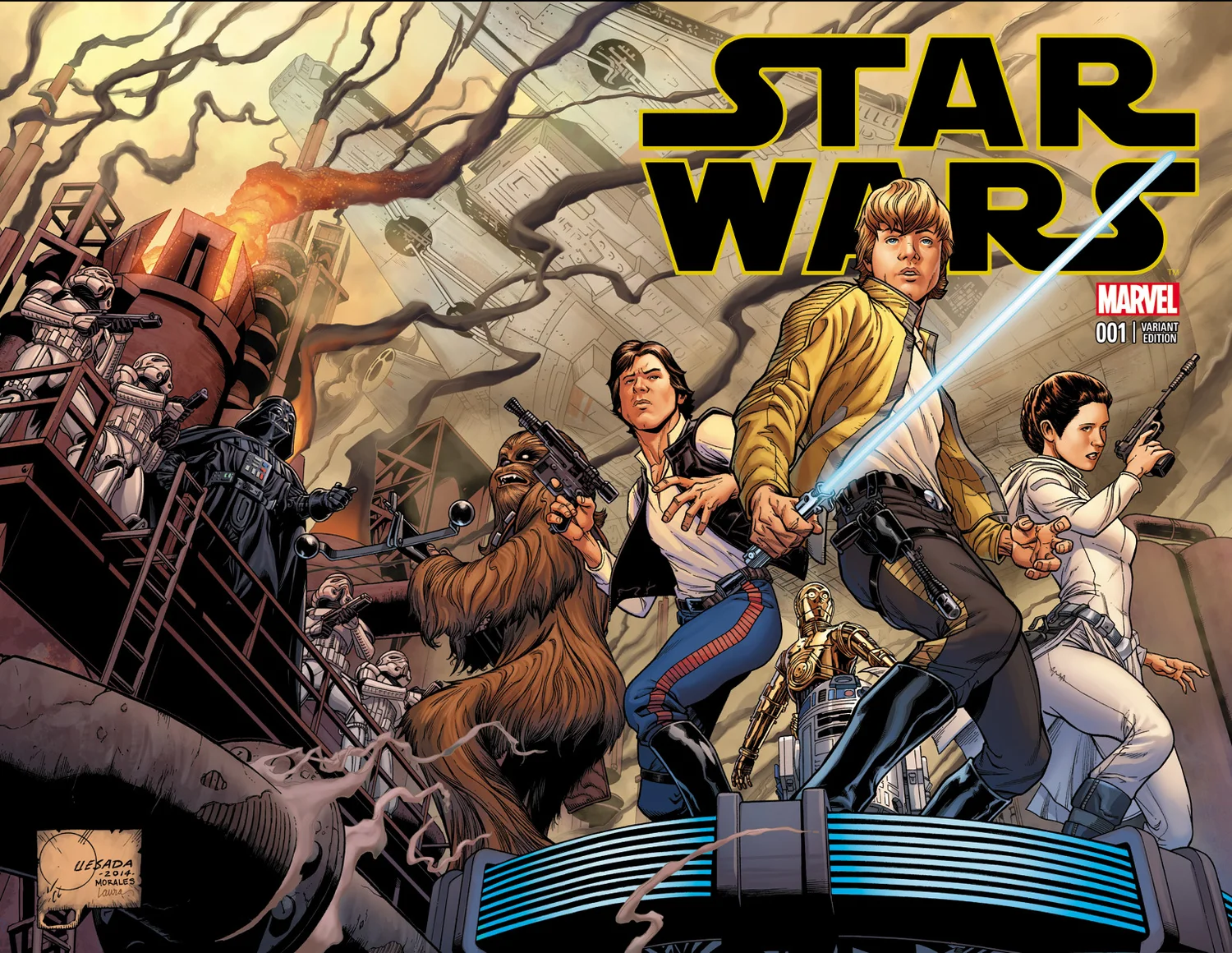 30 Pieces of Variant Cover Art for Marvel's STAR WARS #1 — GeekTyrant