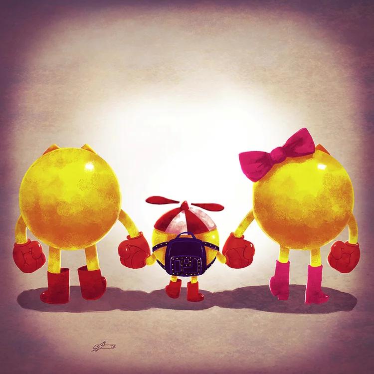 Heartwarming Family Portraits for Classic Video Games — GeekTyrant