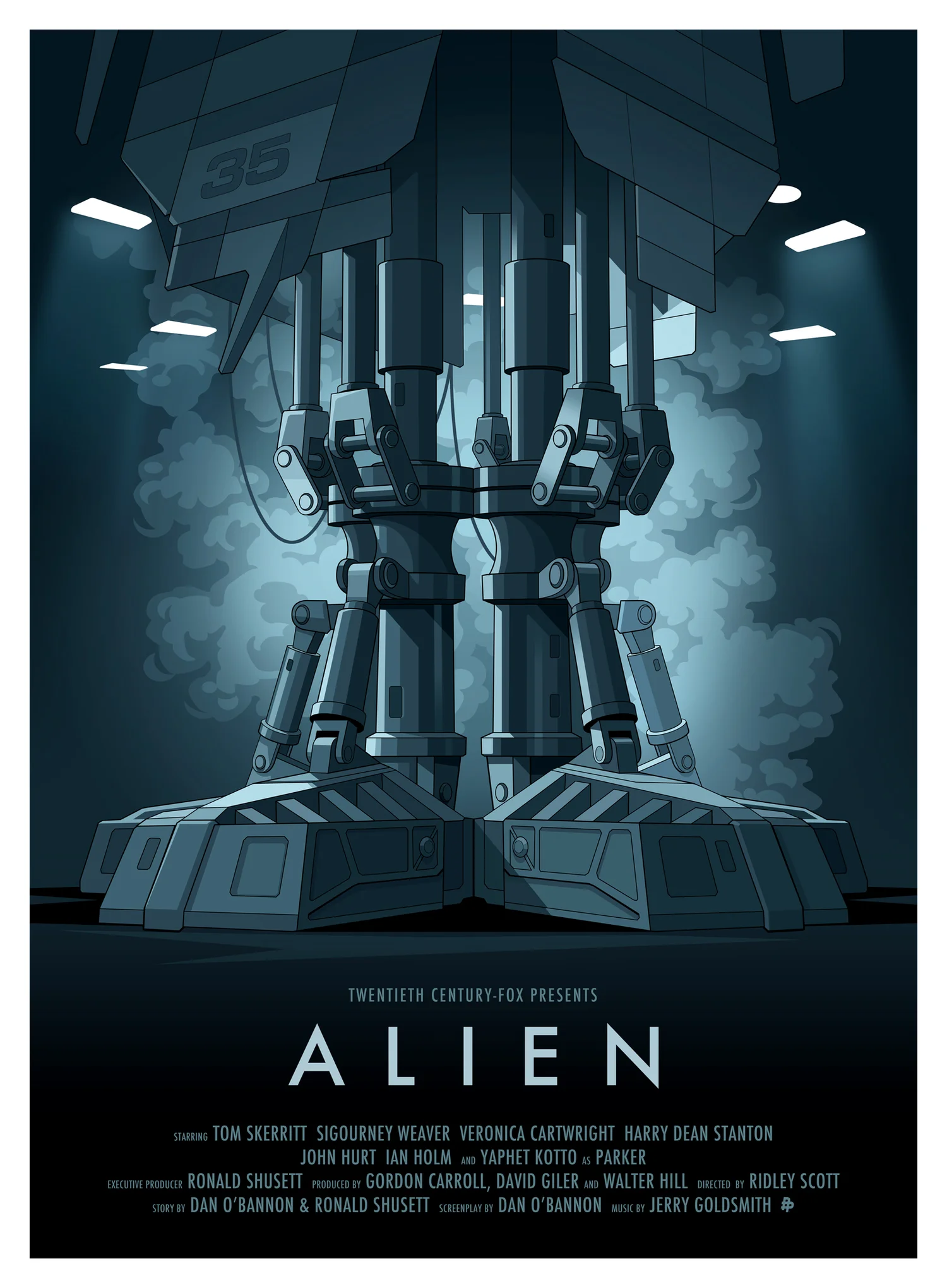 Series of ALIEN Tribute Art for the 35th Anniversary of the Film ...
