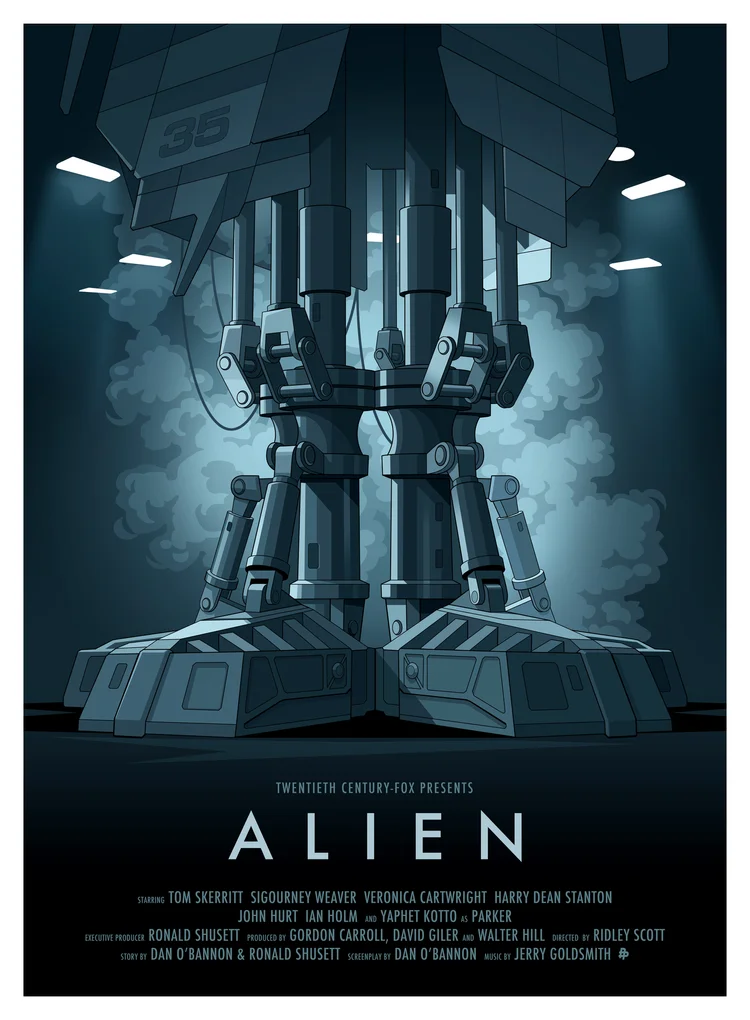 Series of ALIEN Tribute Art for the 35th Anniversary of the Film ...