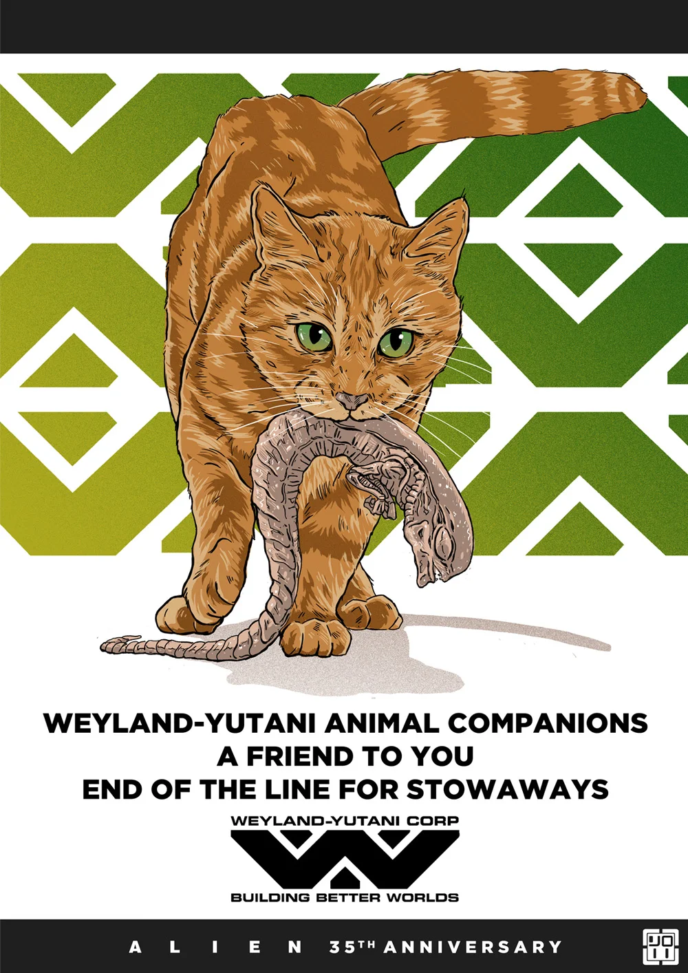 More ALIEN Tribute Art from Poster Posse — GeekTyrant