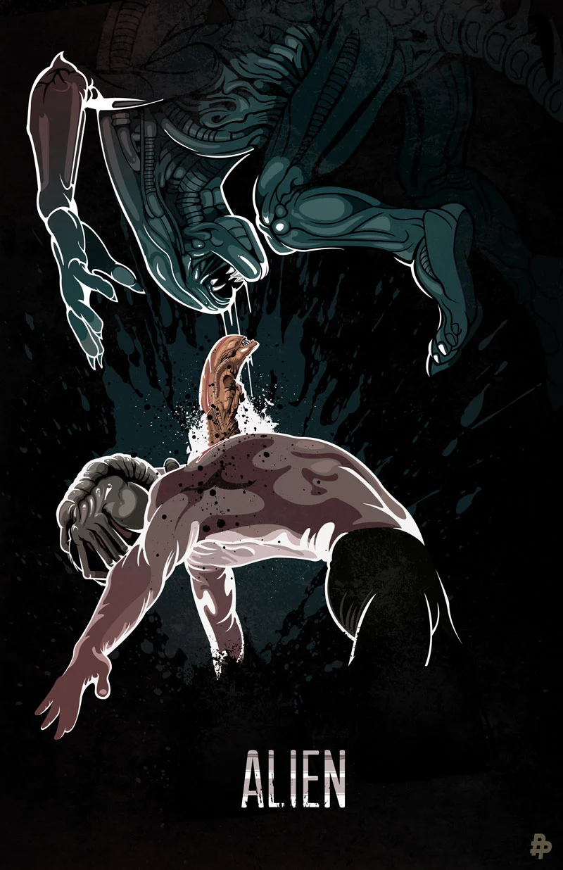 More ALIEN Tribute Art from Poster Posse — GeekTyrant