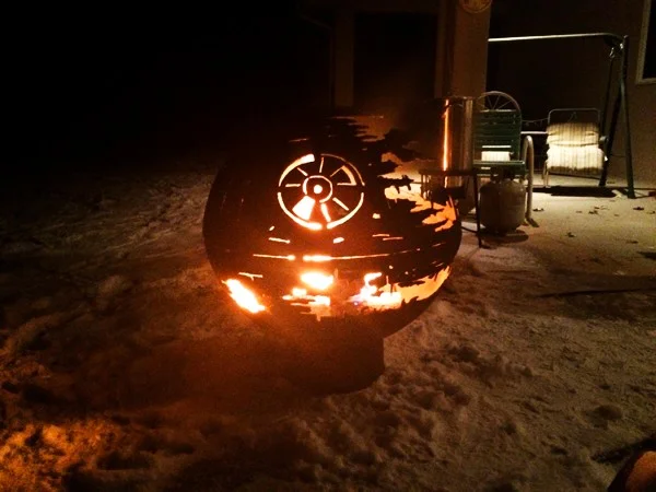 Death Star Fire Pit — GeekTyrant