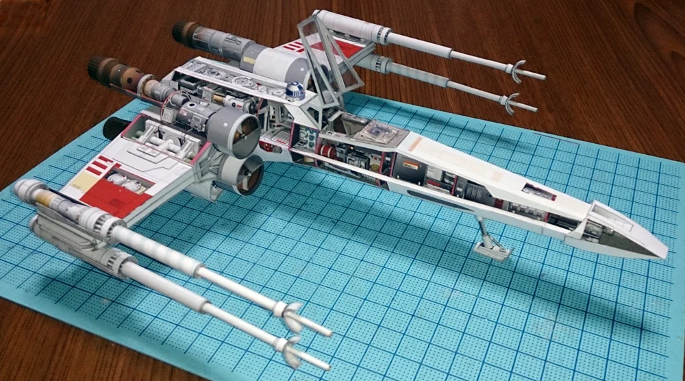 Beautifully Detailed STAR WARS Ships Made of Paper — GeekTyrant