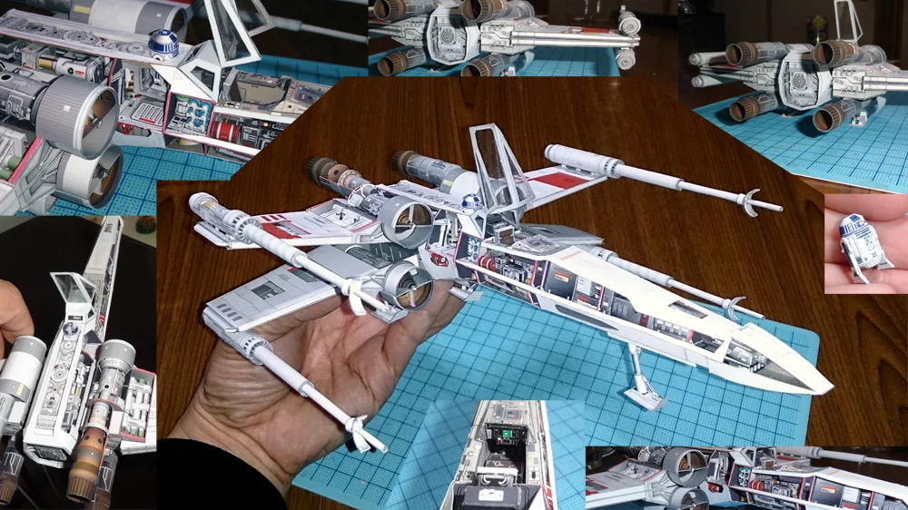 Beautifully Detailed STAR WARS Ships Made of Paper — GeekTyrant
