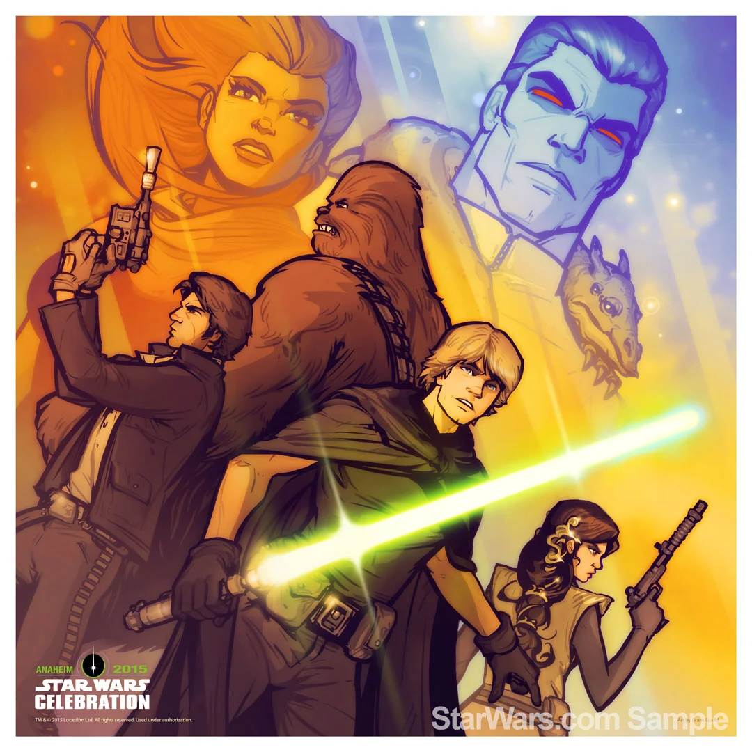 Sneak Peek at STAR WARS CELEBRATION Art Show — GeekTyrant