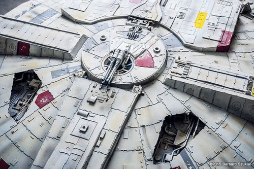 Unbelievably Accurate Paper Model of the Millennium Falcon — GeekTyrant