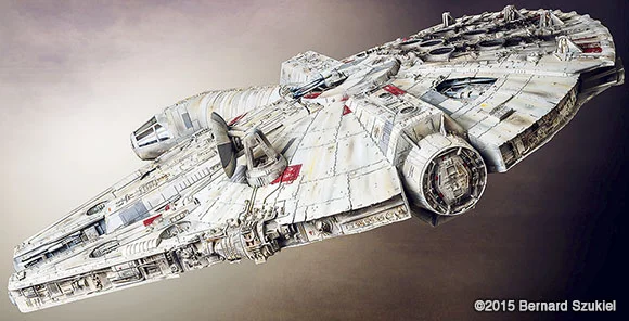 Unbelievably Accurate Paper Model of the Millennium Falcon — GeekTyrant