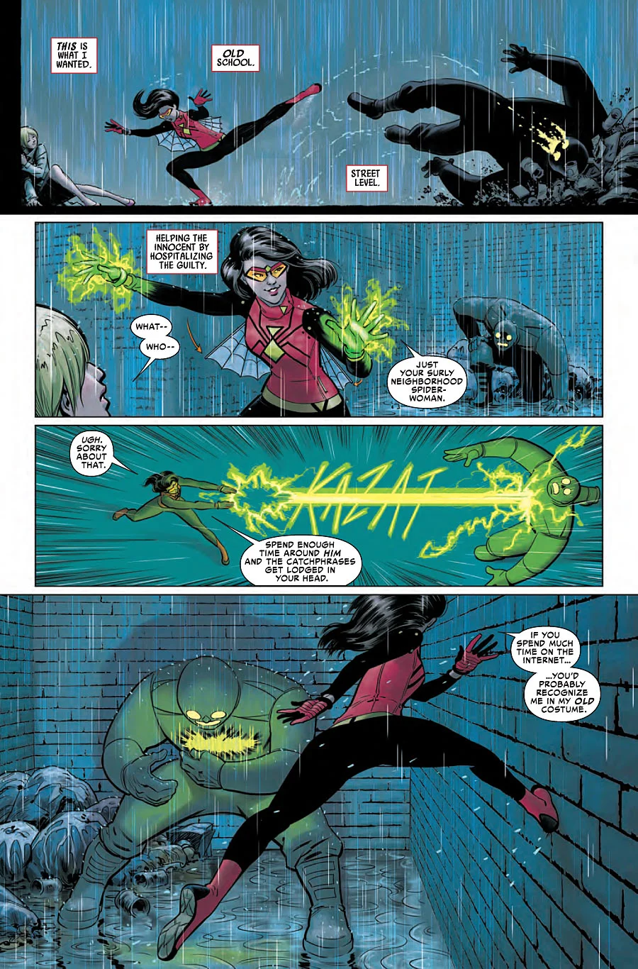 Spider-Woman #5 Review: When Back To Basics Isn't A Bad Thing — GeekTyrant
