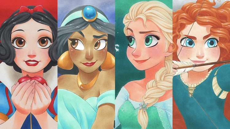 Manga-Style Disney Princesses by Chihiro Howe — GeekTyrant