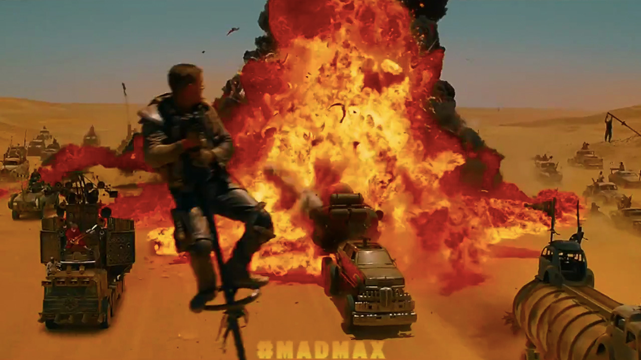 MAD MAX: FURY ROAD — "Explosion" TV Spot — GeekTyrant