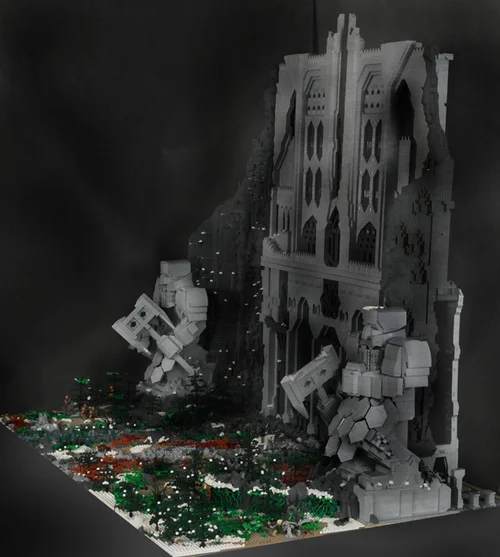 THE HOBBIT's Gates of Erebor Created with 55,000 LEGO Bricks — GeekTyrant