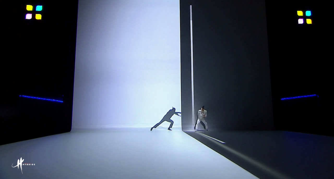 Man Battles His Own Shadow in Projection-Mapped Fight Choreography ...