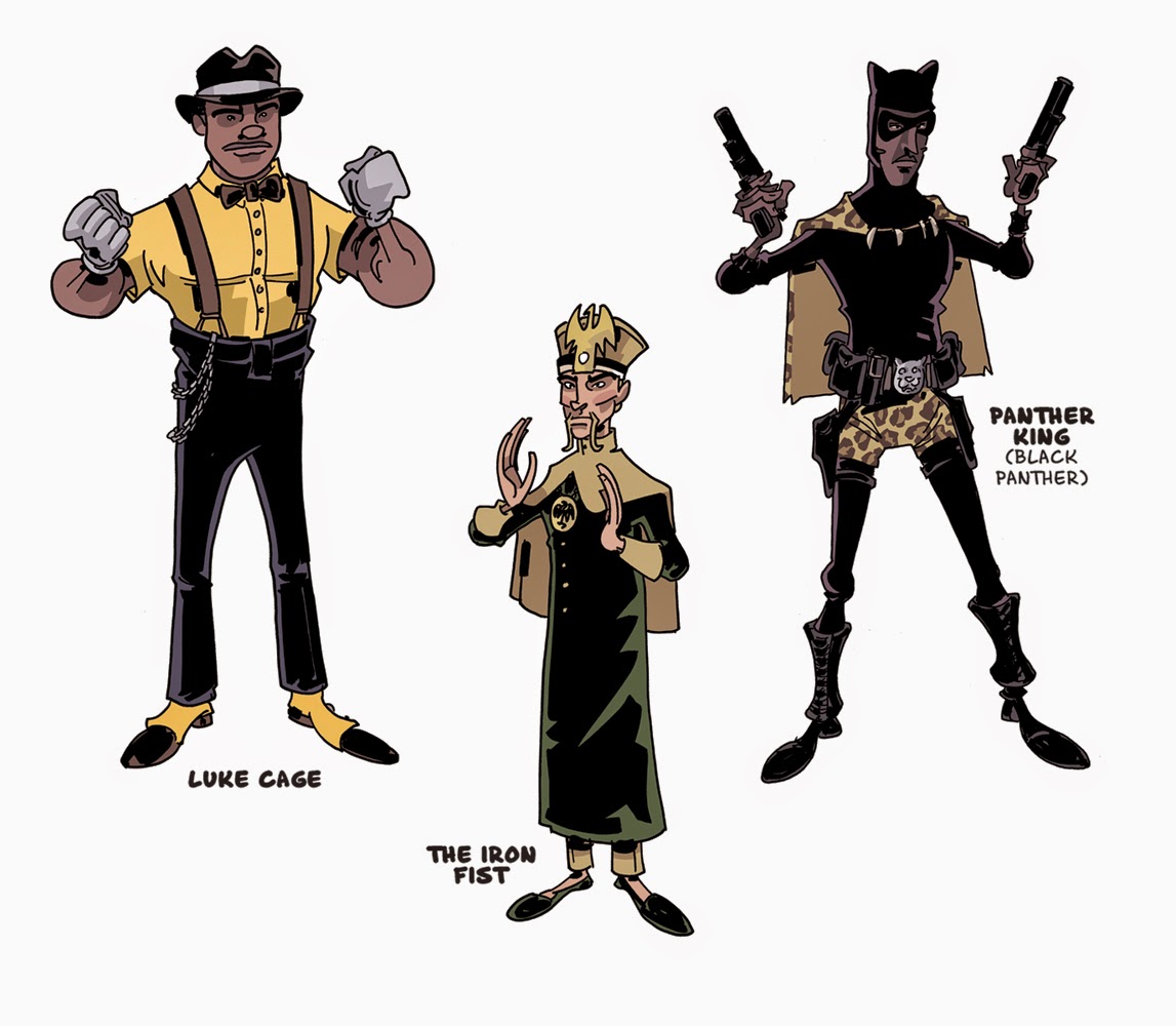 Marvel Superheroes Get Retro Pulp Redesigns — GeekTyrant