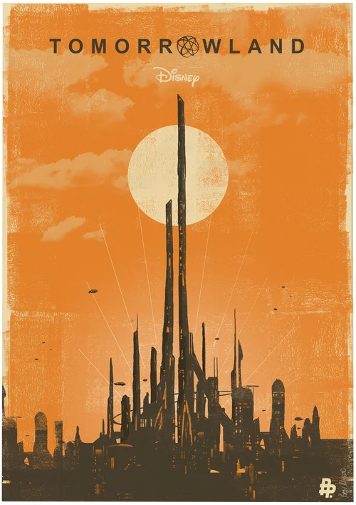 TOMORROWLAND Poster Art Series by Poster Posse — GeekTyrant