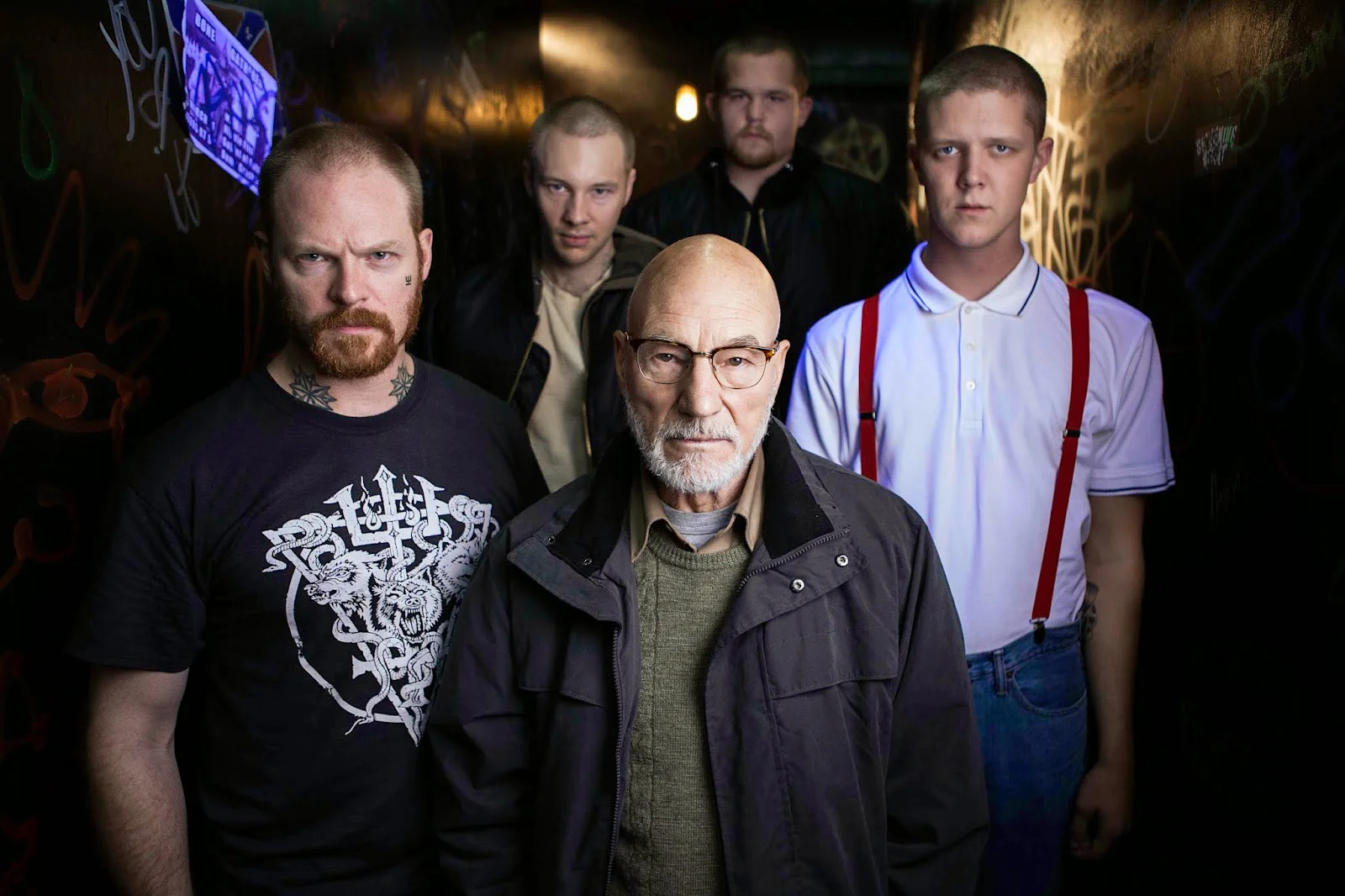 Intense Clip From Patrick Stewart’s Skinhead Film GREEN ROOM — GeekTyrant