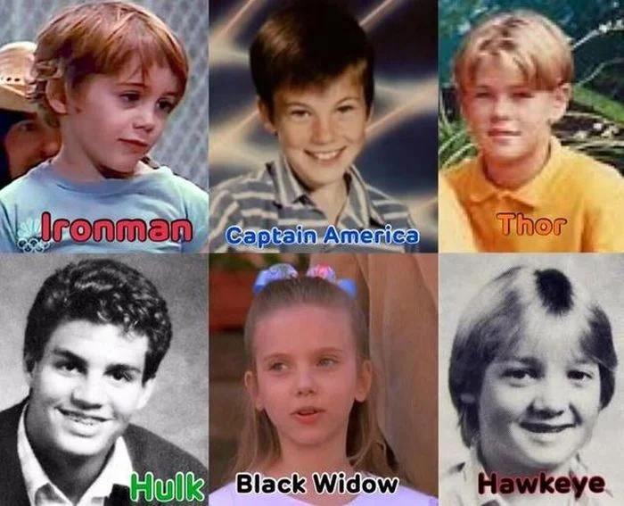 Adorable Photos of The Avengers Actors as Kids — GeekTyrant