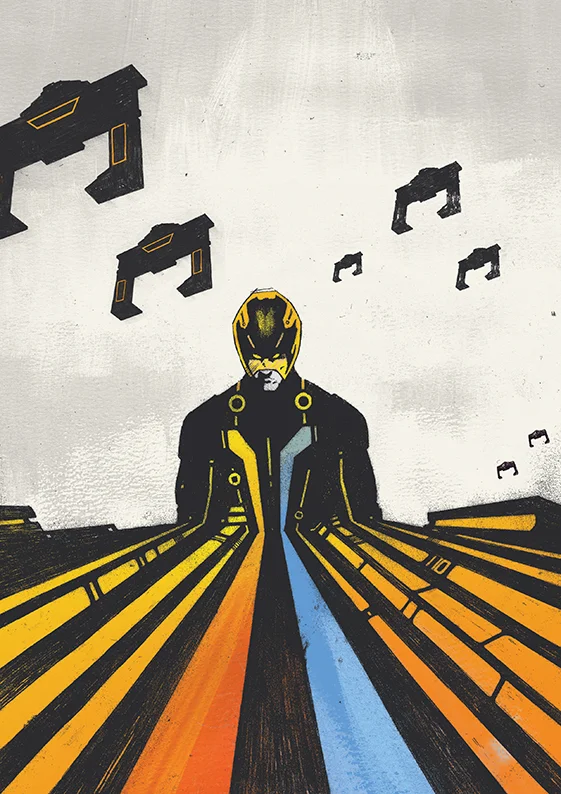 TRON Inspired Fan Art by Sam Hetherington — GeekTyrant