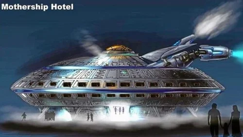 A UFO Hotel Is Being Built in Baker, CA By The Alien Fresh Jerky Guy ...
