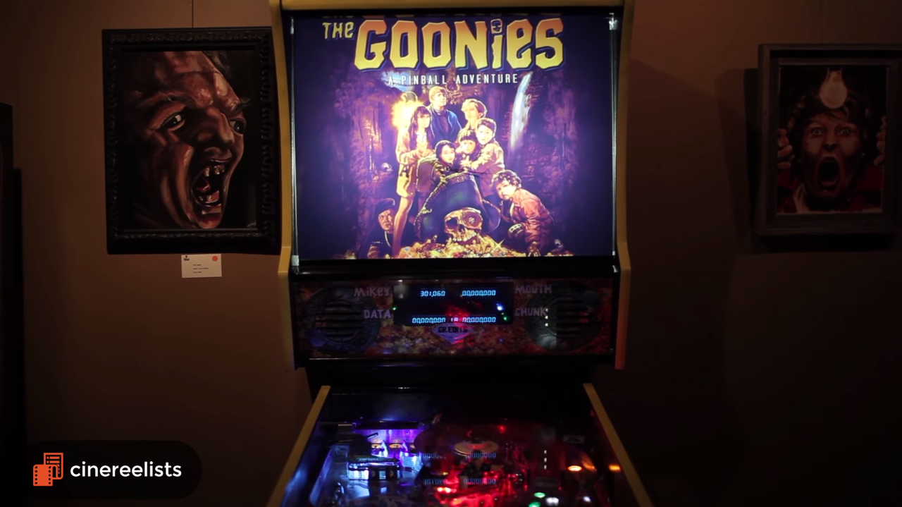 THE GOONIES Custom-Made Pinball Machine — GeekTyrant