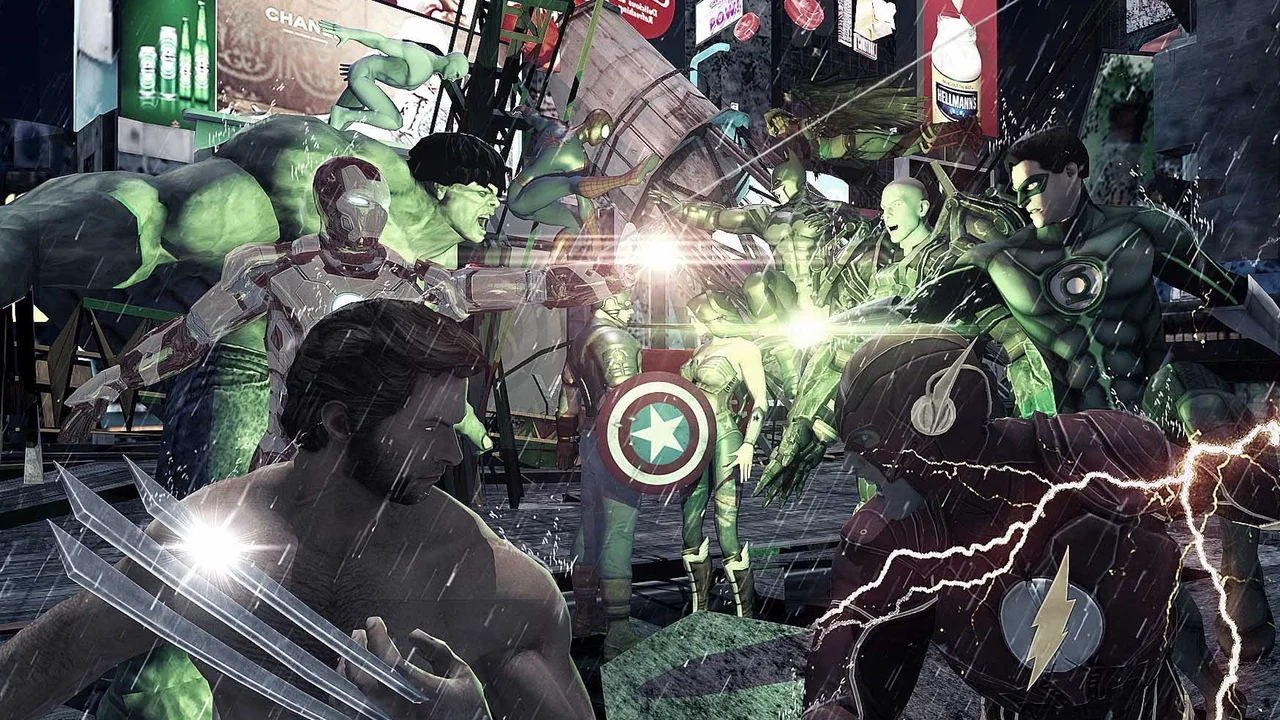 Marvel Vs. DC Animated Fan Film - The Ultimate Crossover — GeekTyrant