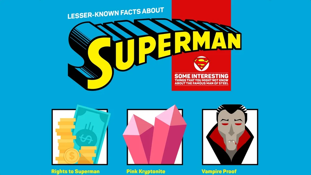 Lesser Known Facts About Superman Infographic — GeekTyrant