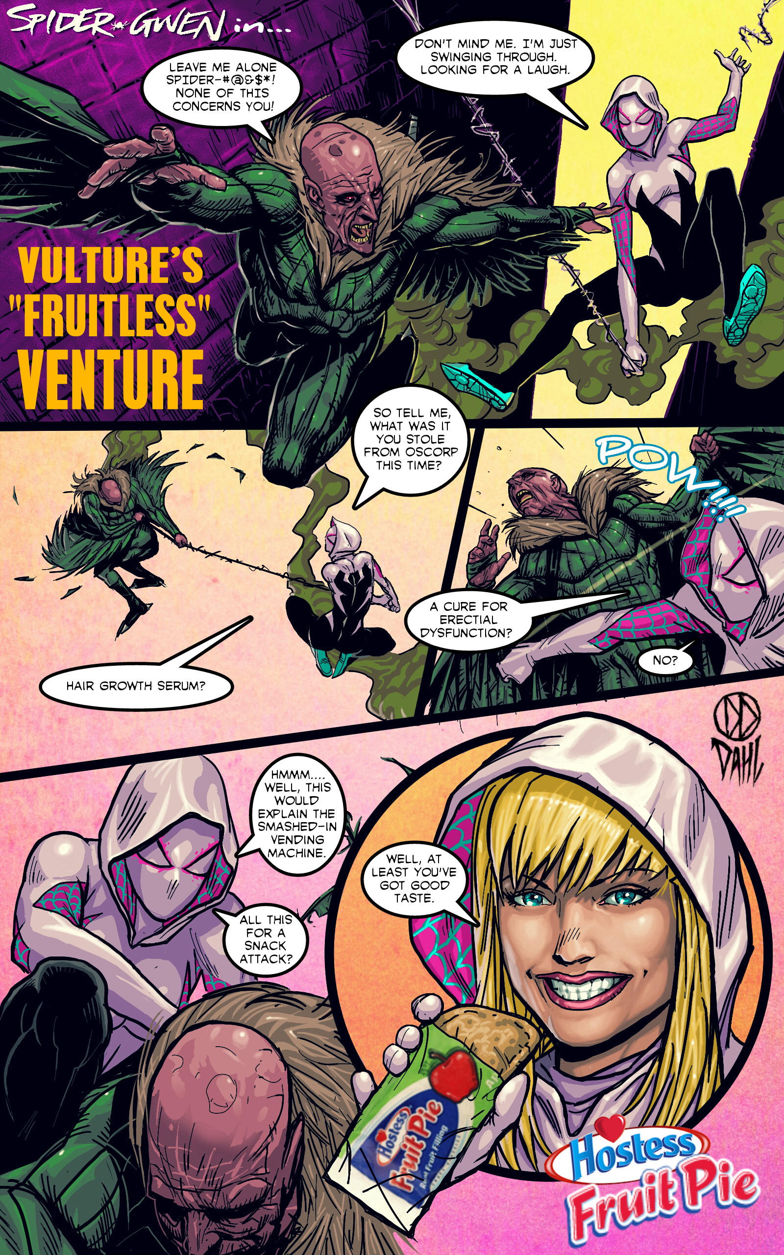 Modern Day Superhero Hostess Comic Book Promo Ads — GeekTyrant