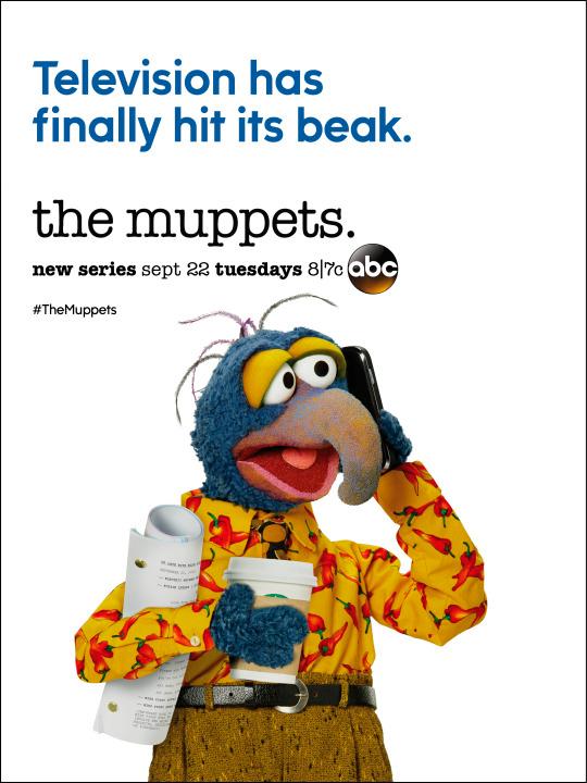 Five Character Posters For THE MUPPETS Series — GeekTyrant Five Character Posters For THE MUPPETS Series — GeekTyrant
