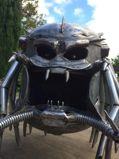 In The Backyard, No One Can Hear You Burn: ALIEN Xenomorph-Themed Wood ...