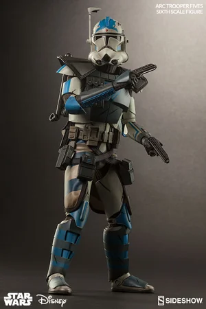 Sideshow Collectibles Arc Clone Trooper: Fives Phase II Armor Action ...