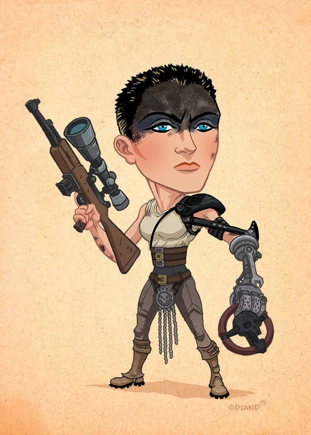 Cool MAD MAX: FURY ROAD Character Art Set by Tim Odland — GeekTyrant