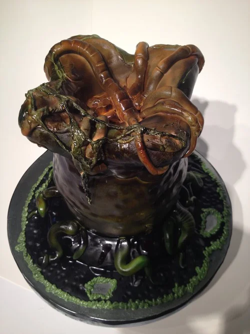 Alien Xenomorph Egg Cake — GeekTyrant