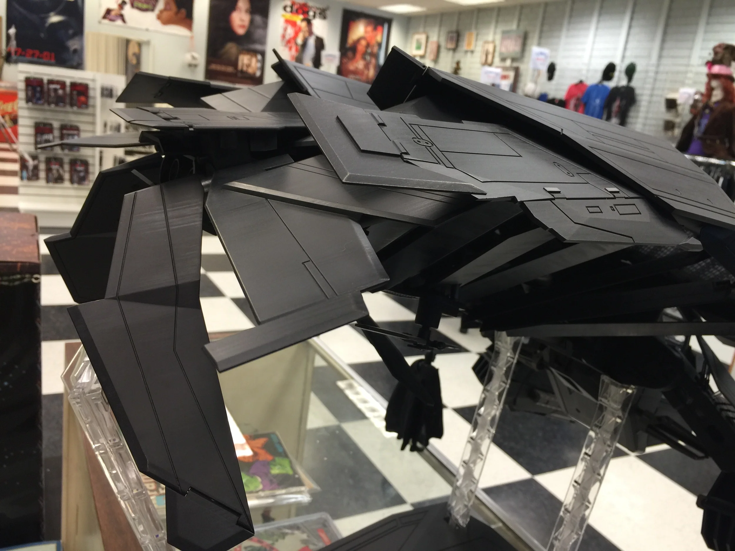 The Bat From THE DARK KNIGHT RISES Sideshow Collectibles Toy Review ...