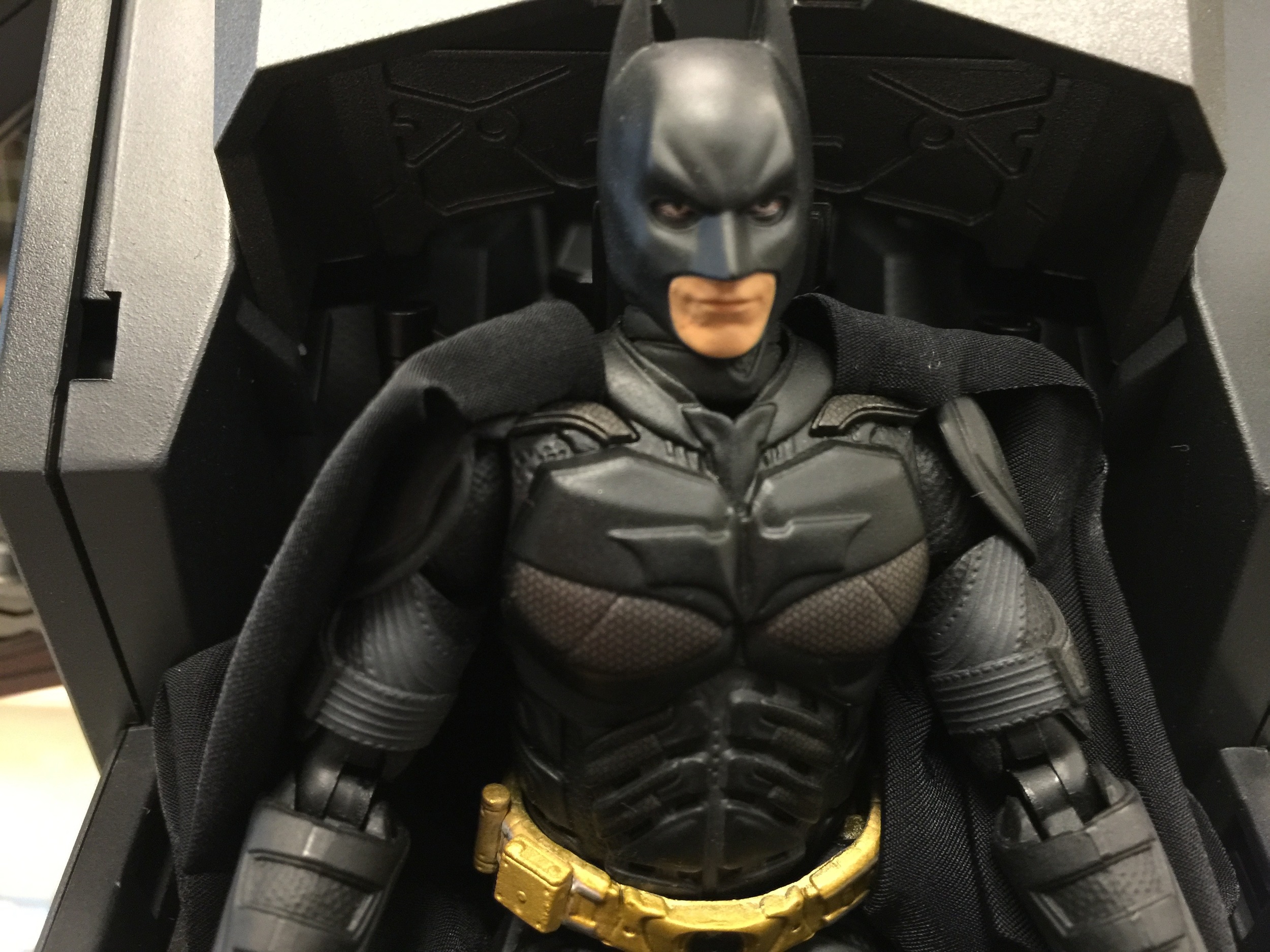 The Bat From THE DARK KNIGHT RISES Sideshow Collectibles Toy Review ...