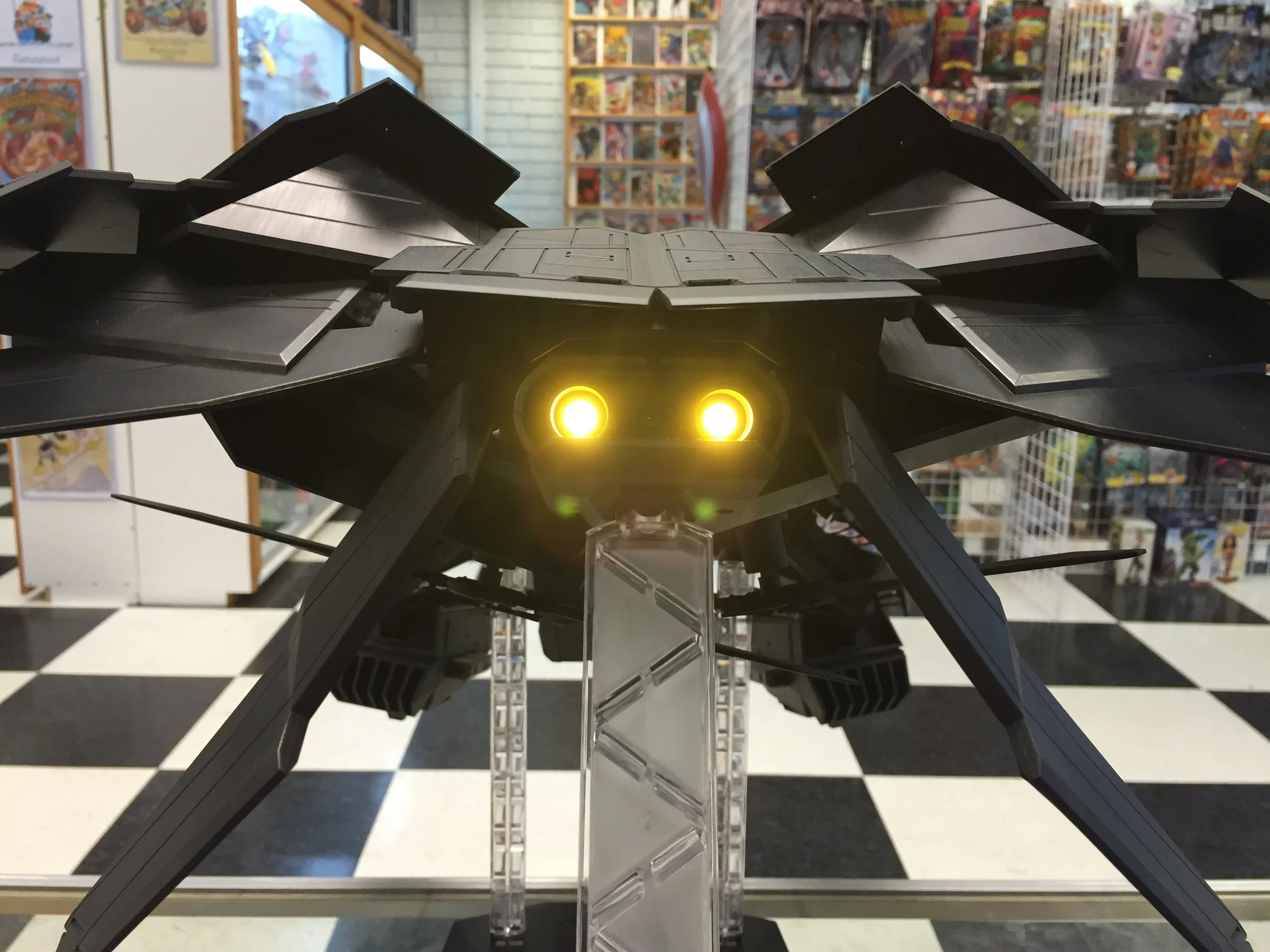 The Bat From THE DARK KNIGHT RISES Sideshow Collectibles Toy Review ...