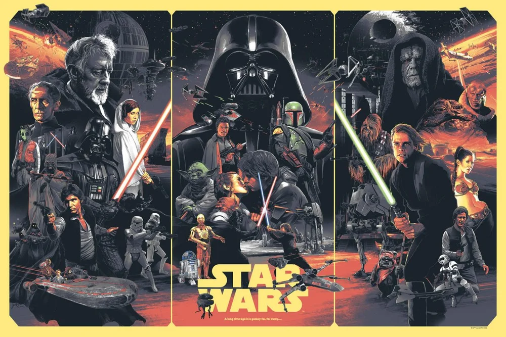 The Force is Strong With This Phenomenal STAR WARS Poster — GeekTyrant