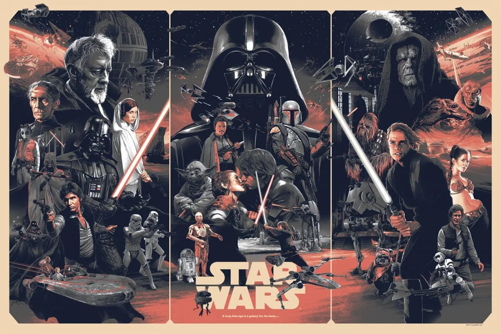 The Force is Strong With This Phenomenal STAR WARS Poster — GeekTyrant