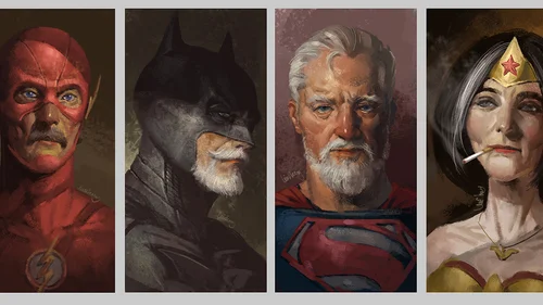 Here's What Superheroes Would Look Like At Retirement Age — GeekTyrant