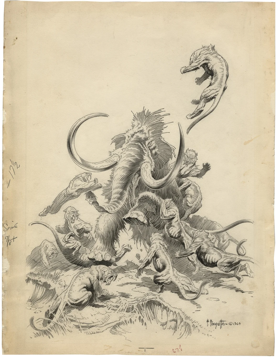Stunning Collection of Frank Frazetta Fantasy Art Is Going Up For Sale ...